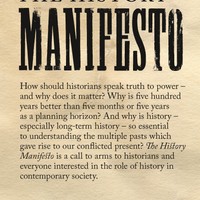 A History Manifesto :: Historyworks